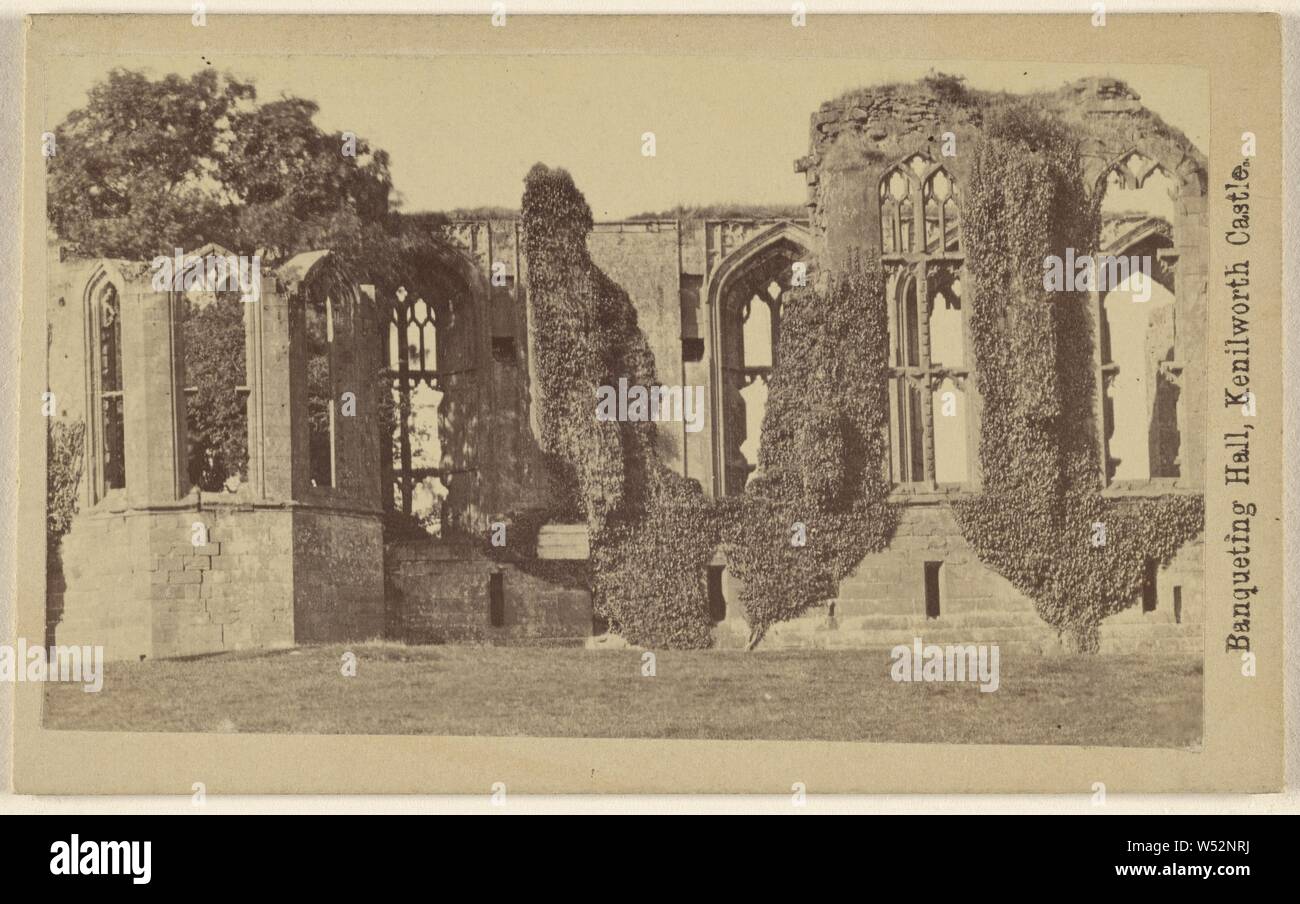 Banqueting Hall, Kenilworth Castle, Attributed to C.H. Adams (American ...