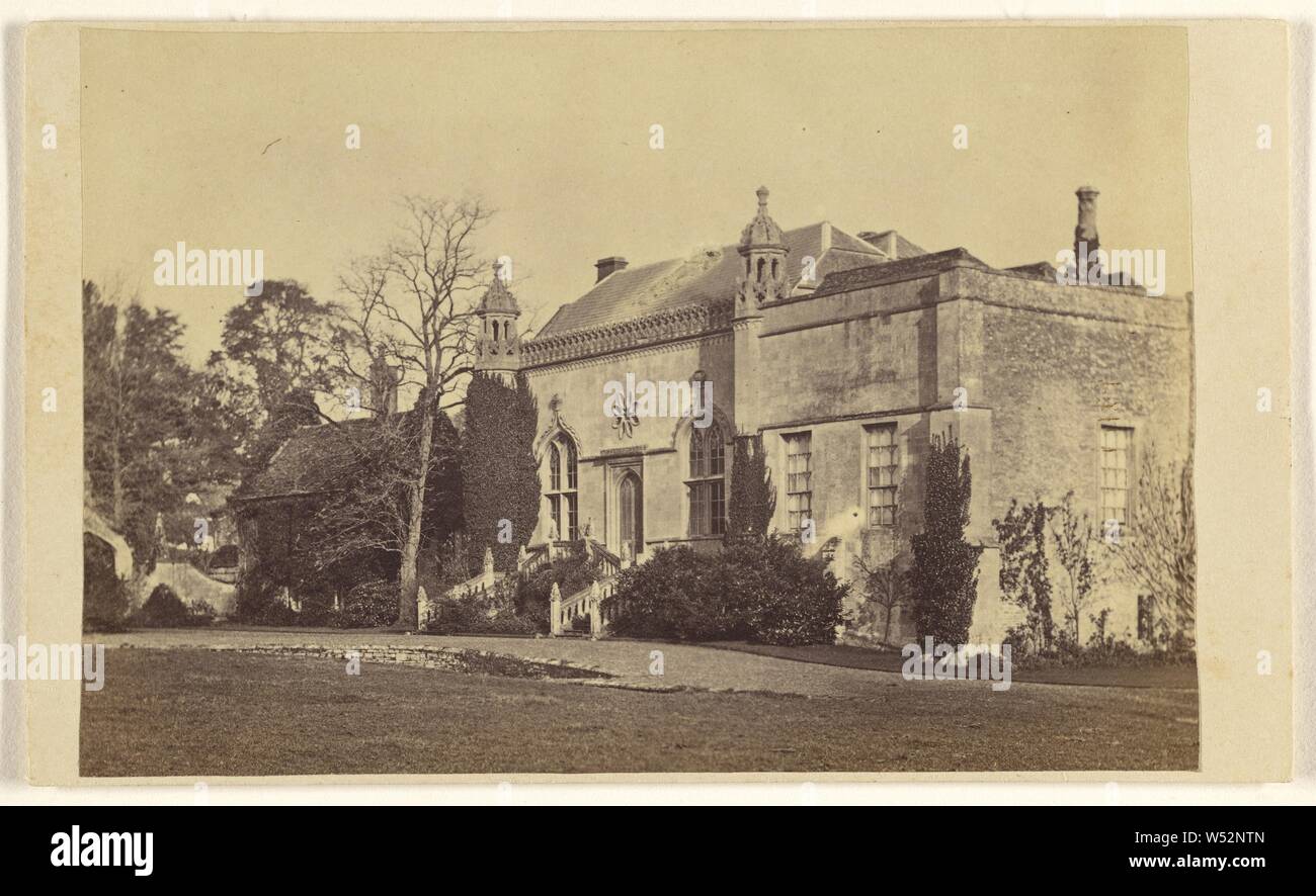 Lady Talbot's Laycock Abbey, James Foote (British, active 1860s), about ...