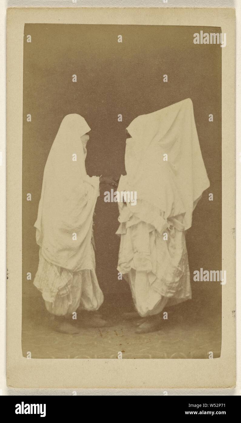 Two Algerian woman in traditional costume, Claude-Joseph Portier ...