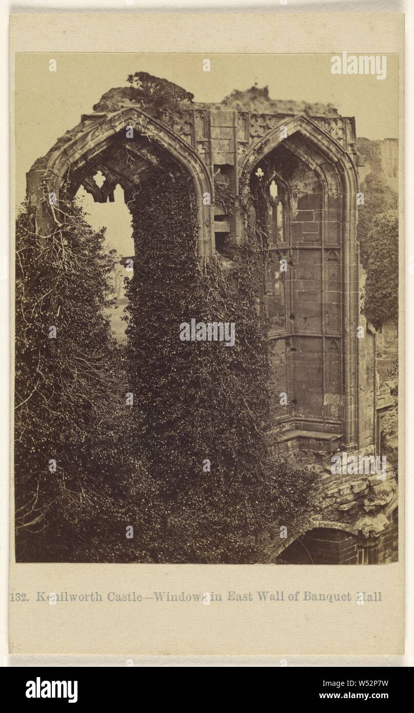 Kenilworth Castle - Windows in East Wall of Banquet Hall., Francis ...