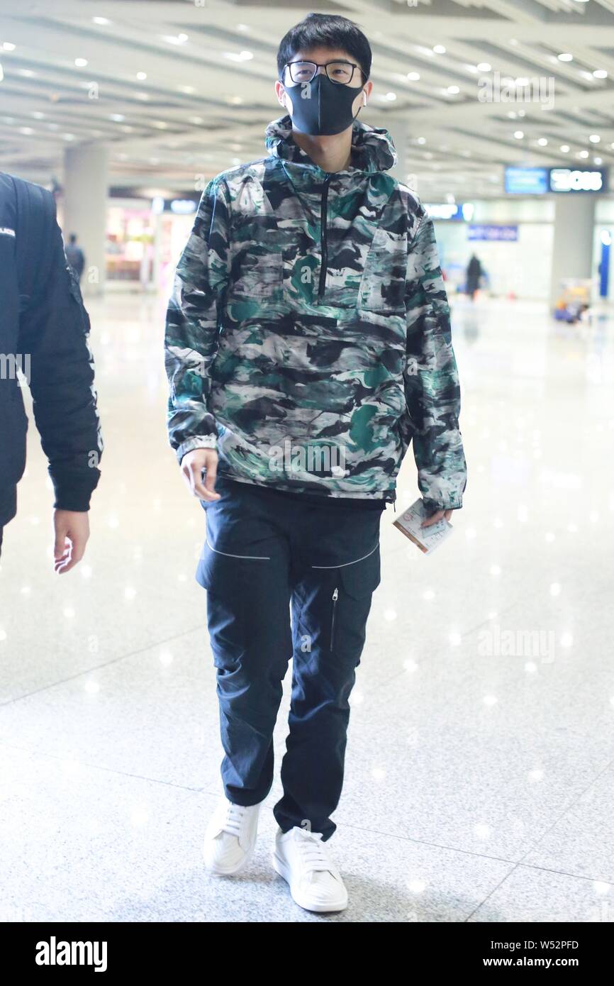 Chinese actor Liu Haoran, also known as Turbo Liu, arrives at the ...