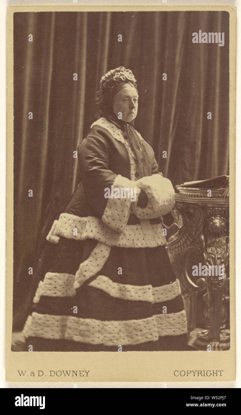 The Queen, 1872. Queen Victoria, W. & D. Downey (British, active 1860 ...