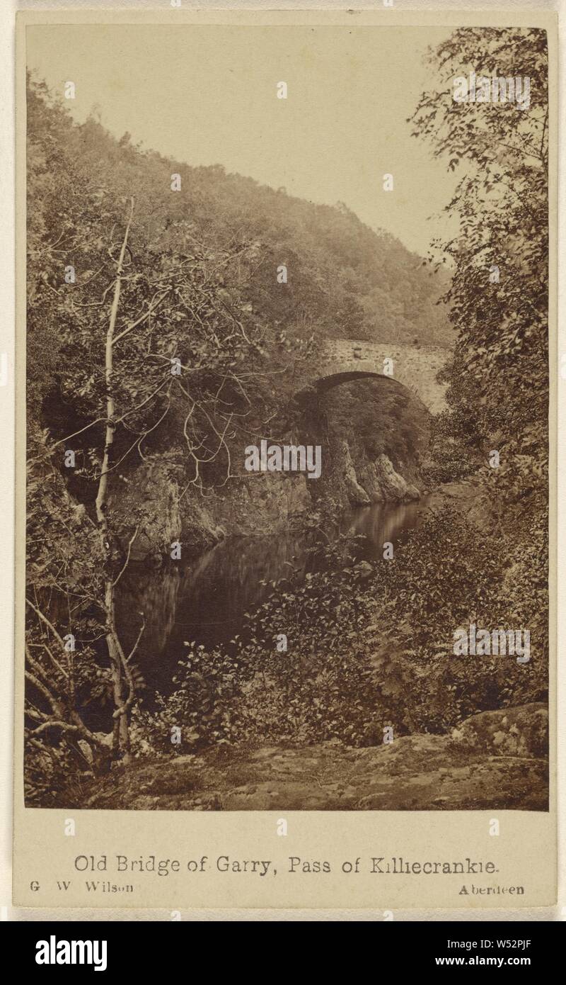 Old Bridge of Garry, Pass of Killiecrankie., George Washington Wilson ...