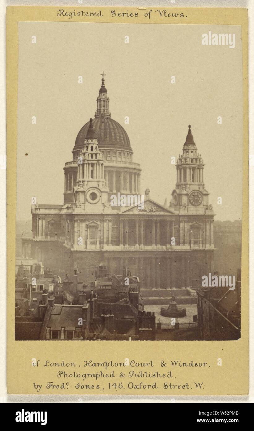 St. Pauls., Frederic Jones (British, active London, England 1860s ...