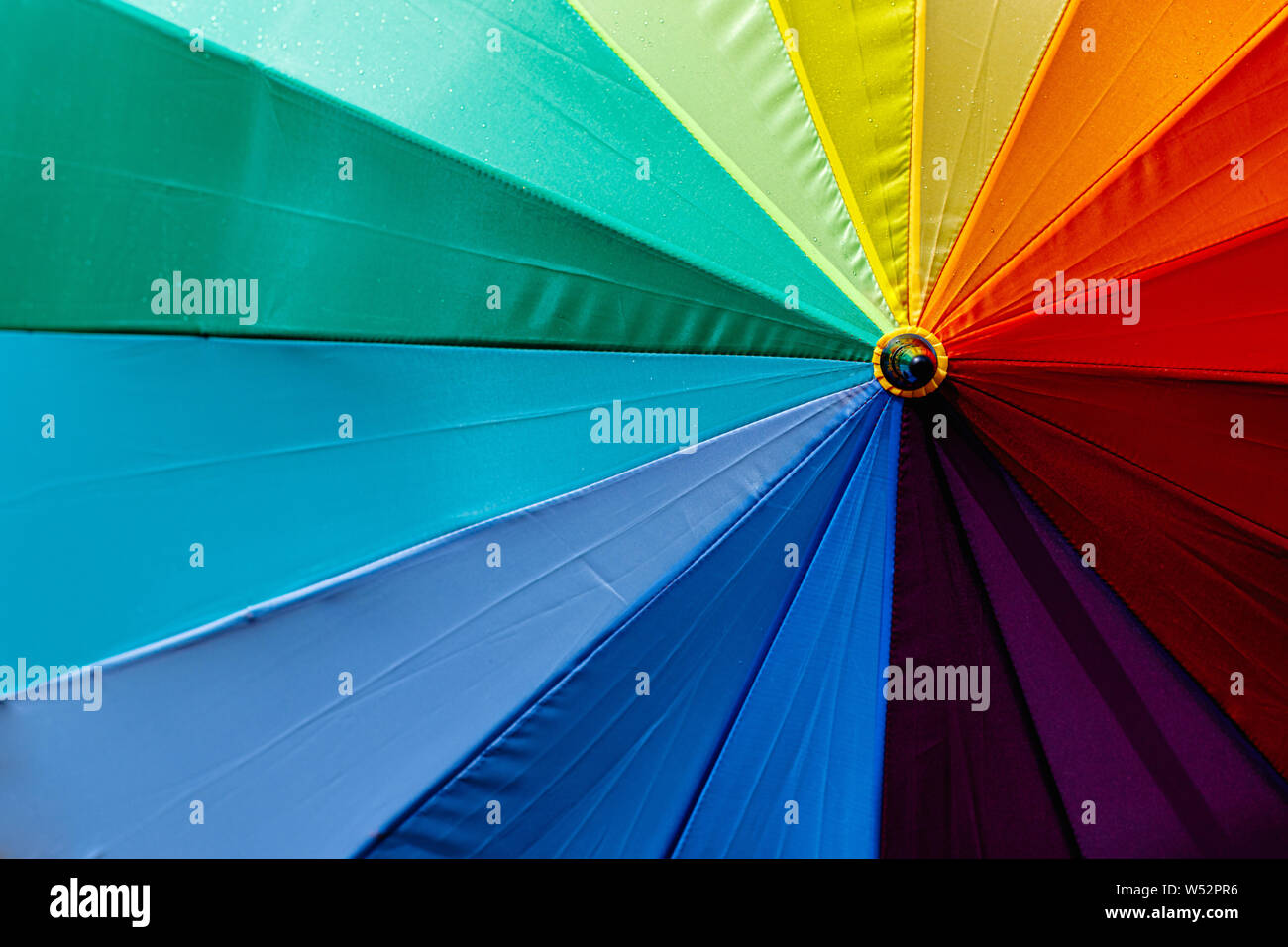 Umbrella with rainbow colors. Colorful background. LGBT Stock Photo - Alamy