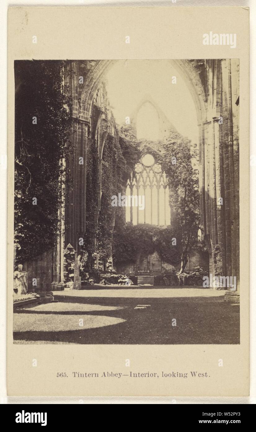 Interior of tintern abbey hi-res stock photography and images - Alamy