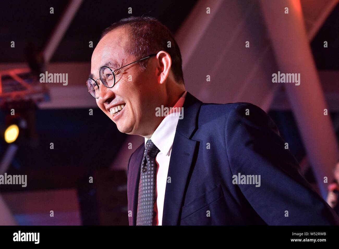 Pan Shiyi, co-founder, Chairman and co-CEO of SOHO China, attends the ...