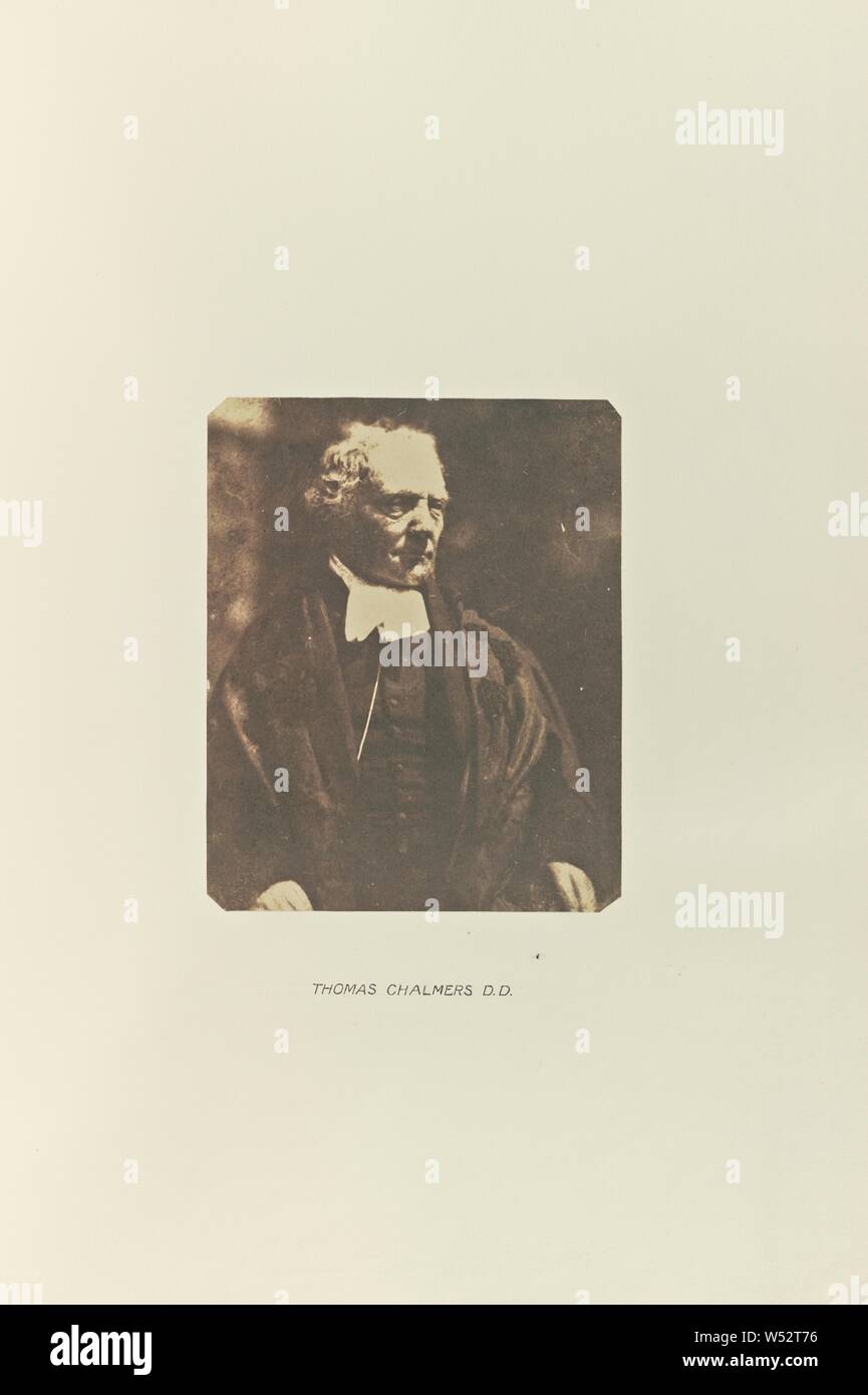 Thomas Chalmers, D. D., Hill & Adamson (Scottish, active 1843 - 1848 ...