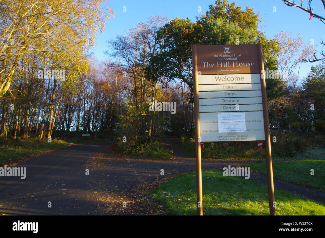 The Loch Lomond and Cowal Way. Cowal peninsula. Highlands. Scotland. UK ...
