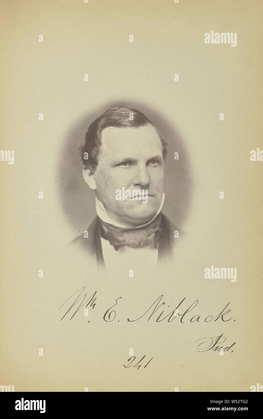 Niblack william e hi-res stock photography and images - Alamy