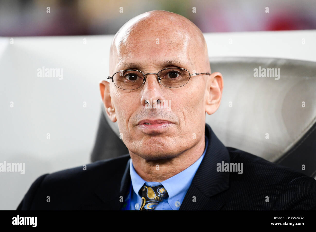 Head coach Stephen Constantine of India national football team reacts ...