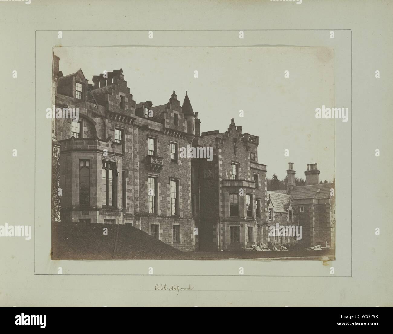 Abbotsford, John Wheeley Gough Gutch (British, 1806 - 1862), Melrose ...
