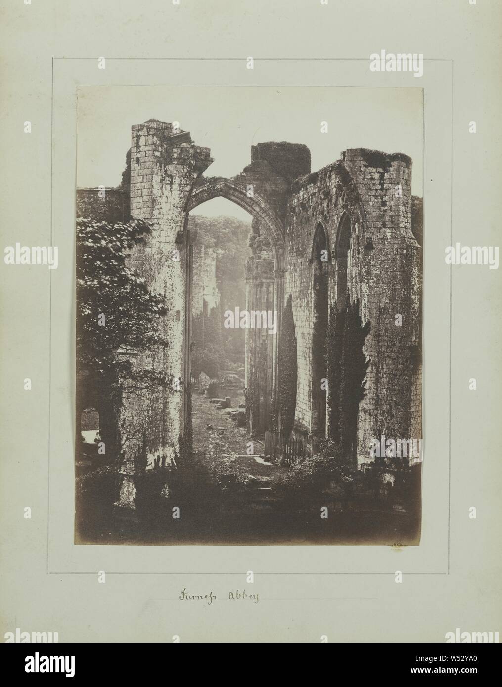 Furness Abbey, John Wheeley Gough Gutch (British, 1806 - 1862), Barrow ...