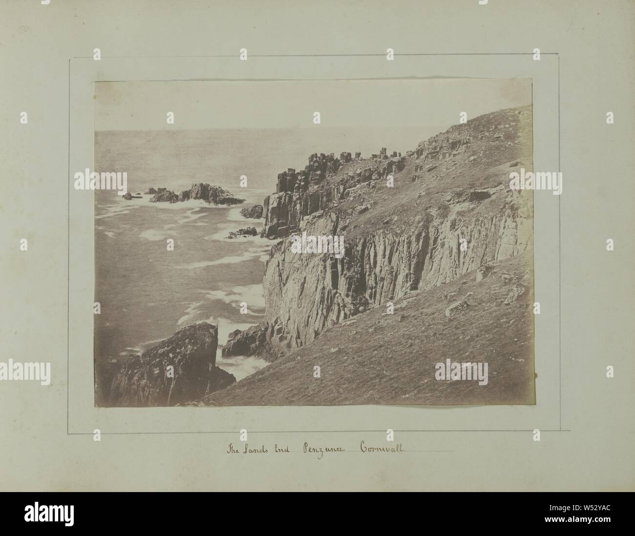 The Land's End, Penzance, Cornwall, John Wheeley Gough Gutch (British ...