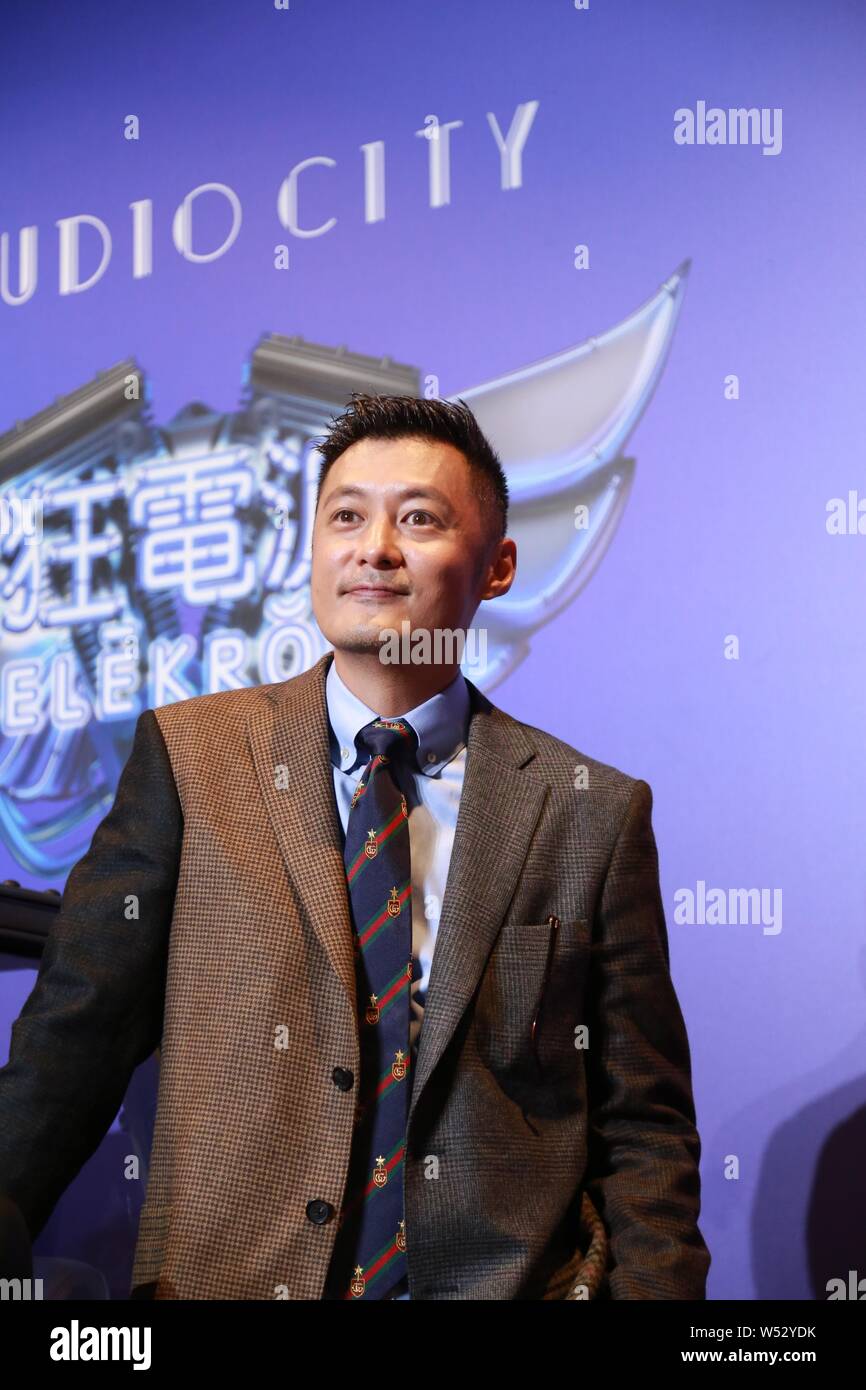 Hong Kong singer and actor Shawn Yue Man-lok arrives for the ...