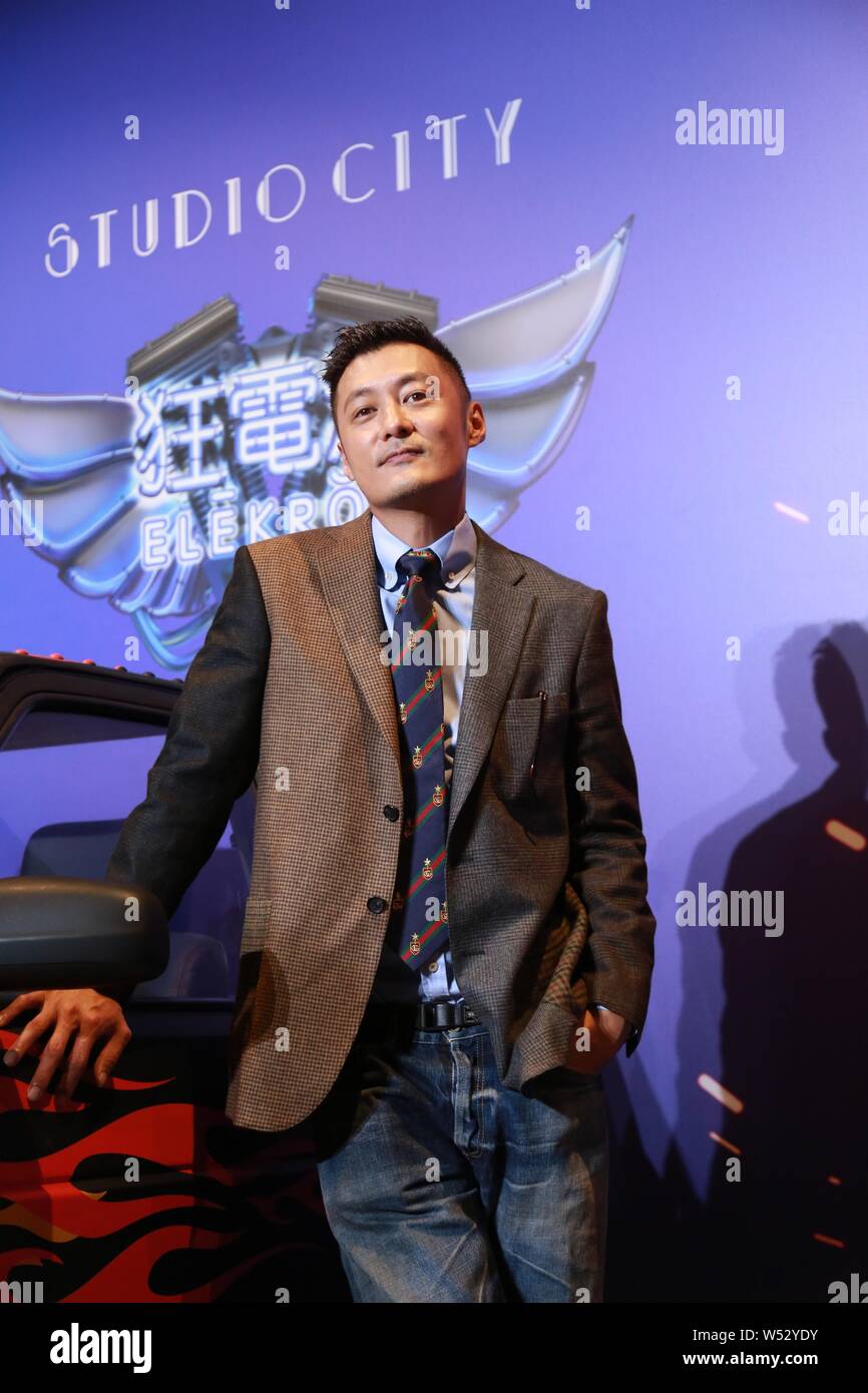 Hong Kong singer and actor Shawn Yue Man-lok arrives for the ...