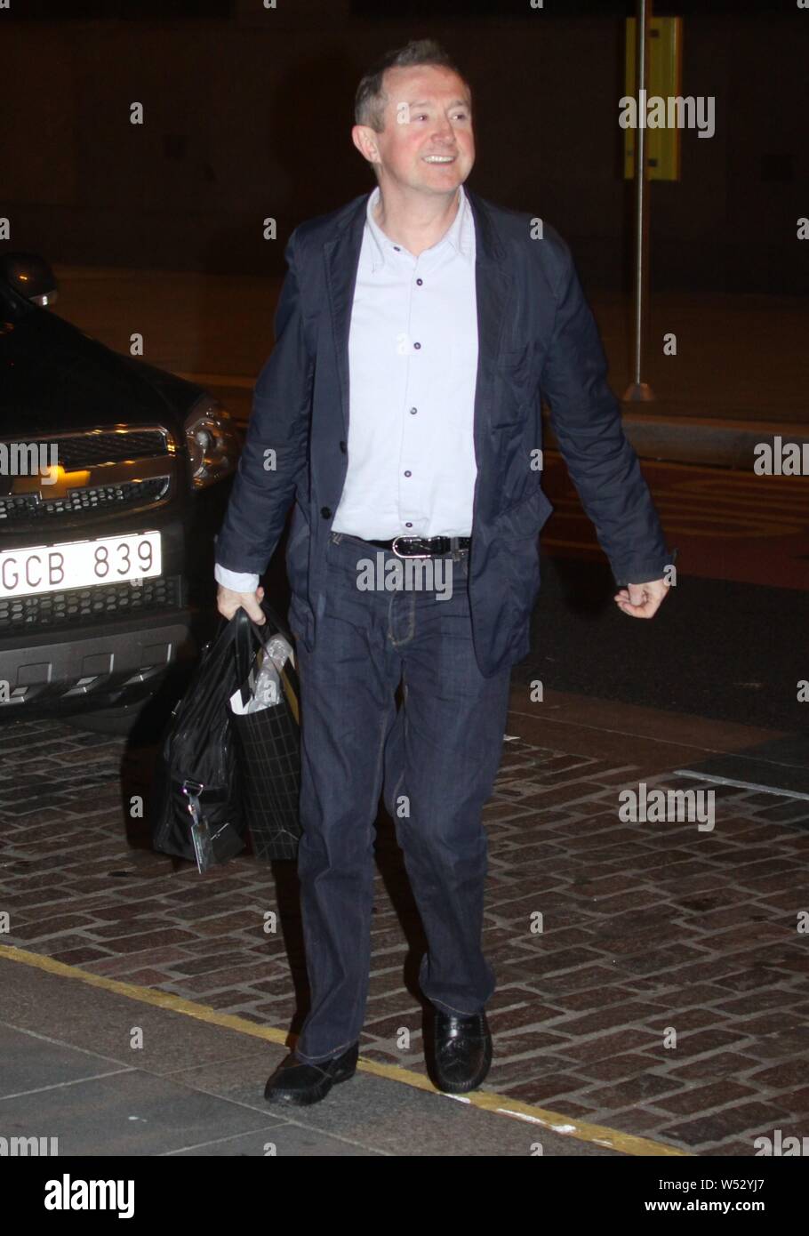 X factor judge louis walsh hi-res stock photography and images - Alamy