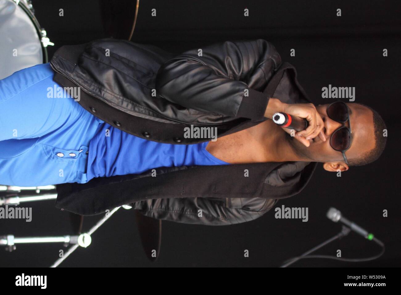 STARBOY NATHAN PERFORMS IN STOKE CREDIT IAN FAIRBROTHER/ALAMY STOCK ...