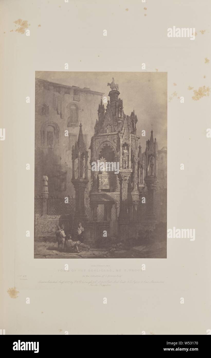 Tomb of the Scaligers, by S. Prout, Caldesi & Montecchi (British ...