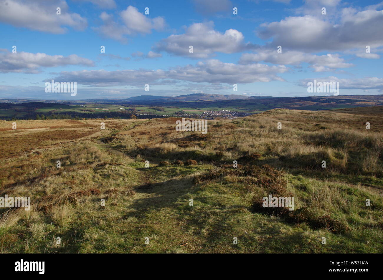 The Loch Lomond and Cowal Way. Cowal peninsula. Highlands. Scotland. UK ...