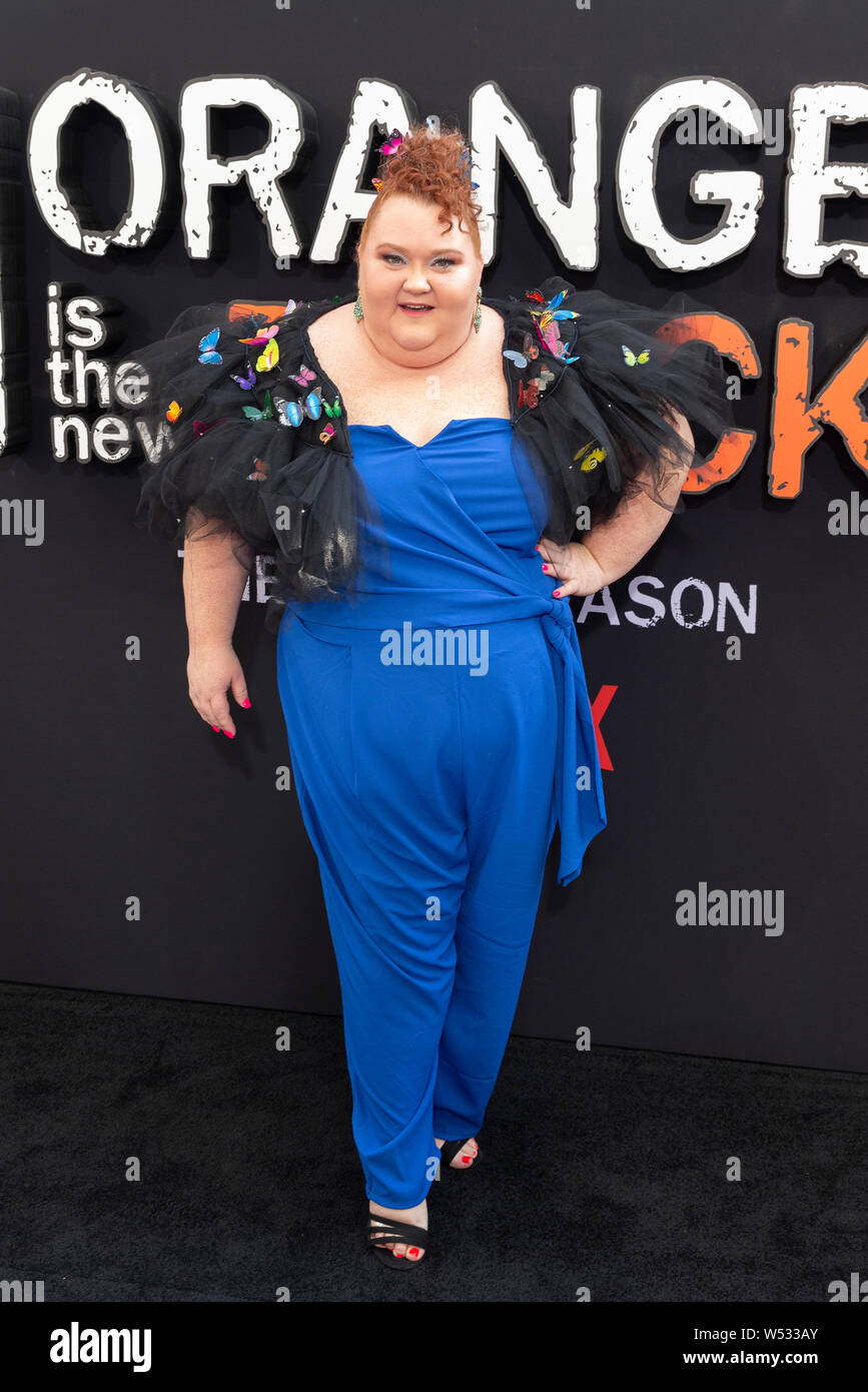 New York, United States. 25th July, 2019. Shawna Hamic attends "Orange ...