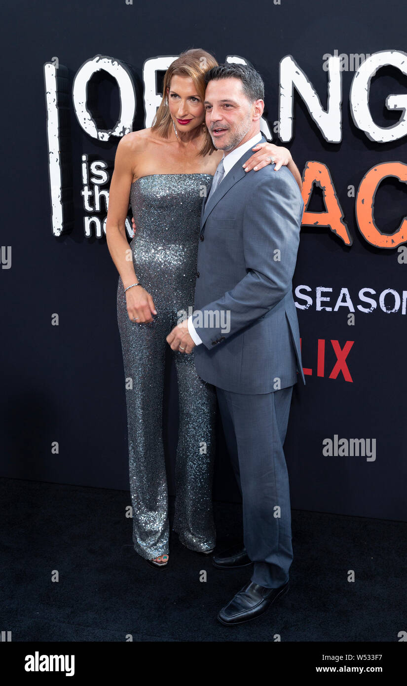 New York, United States. 25th July, 2019. Alysia Reiner and David Alan ...