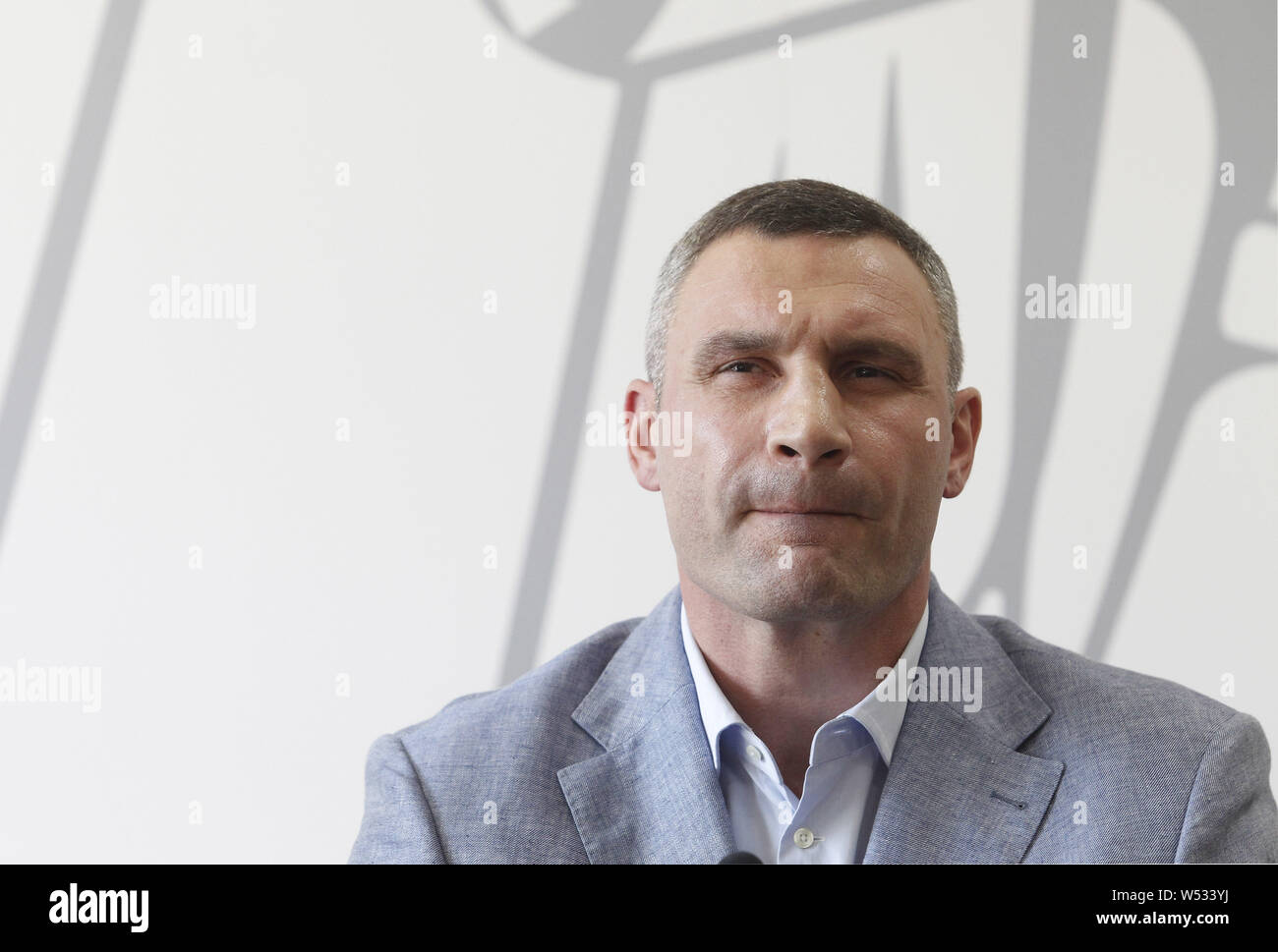 Kiev, Ukraine. 26th July, 2019. Former heavyweight boxing champion, now ...