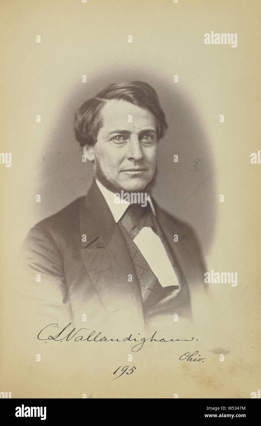 Vallandigham clement l hi-res stock photography and images - Alamy