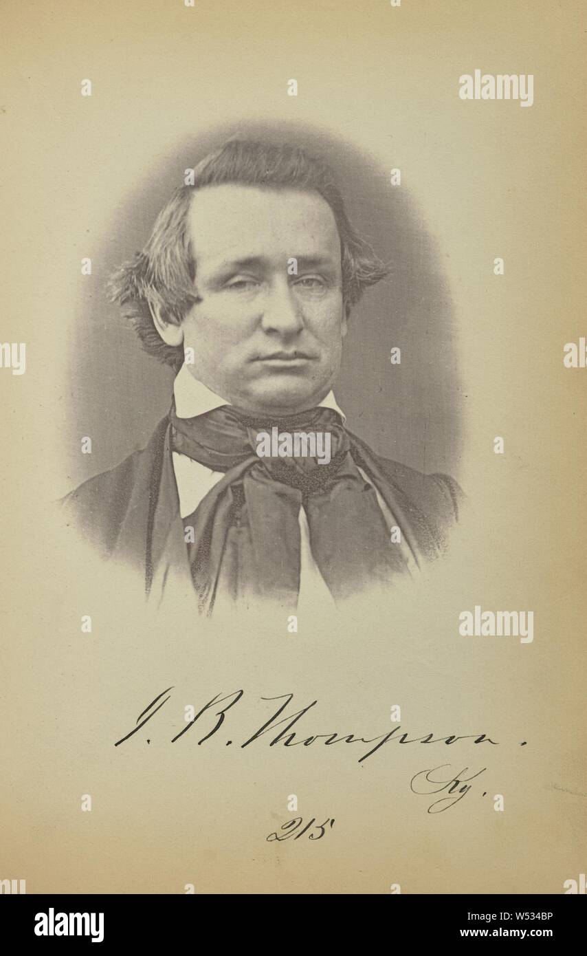 John b thompson hi-res stock photography and images - Alamy