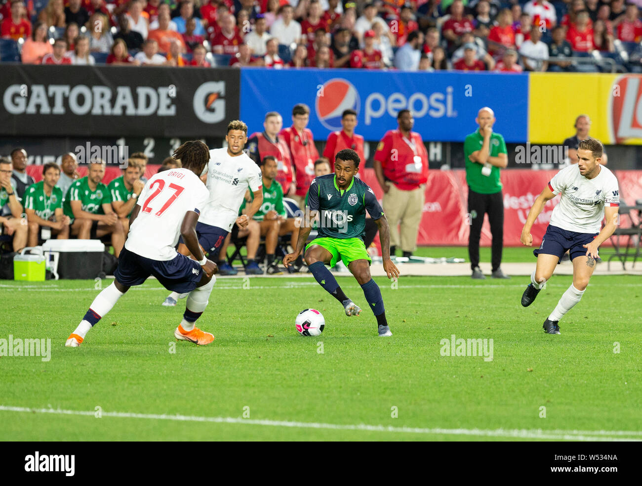 New York, United States. 24th July, 2019. Marcus Wendel (37) of ...