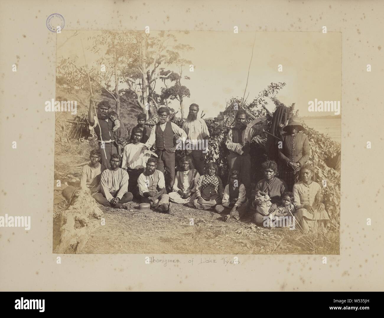 Aborigines of Lake Tyers, Charles Bayliss (Australian, 1850 - 1897 ...