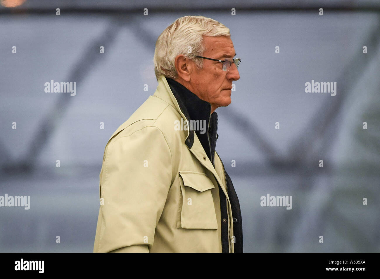 Italian football manager Marcello Lippi, the former head coach of the ...