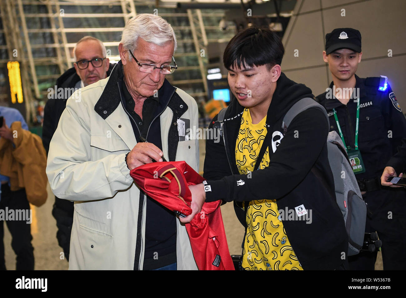 Italian football manager Marcello Lippi, the former head coach of the ...