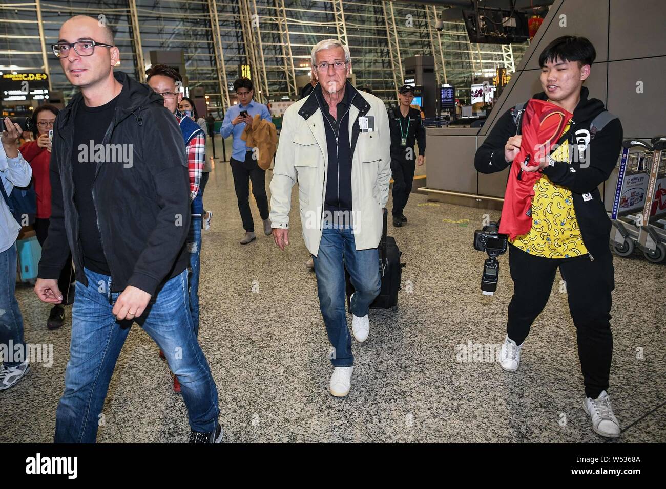 Italian football manager Marcello Lippi, the former head coach of the ...
