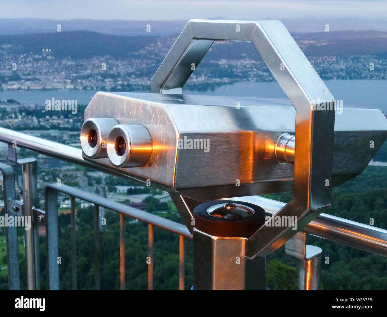 Observation binoculars hi-res stock photography and images - Alamy
