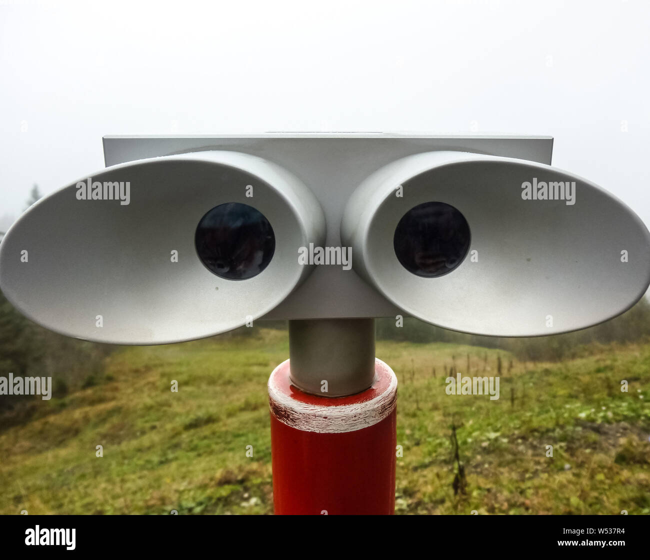Observation binocular hi-res stock photography and images - Alamy