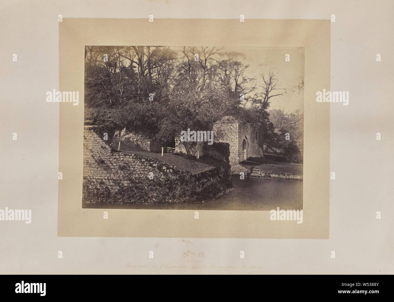 Interior of the Barbican, J. Cruttenden (British, active 1850s - 1860s ...