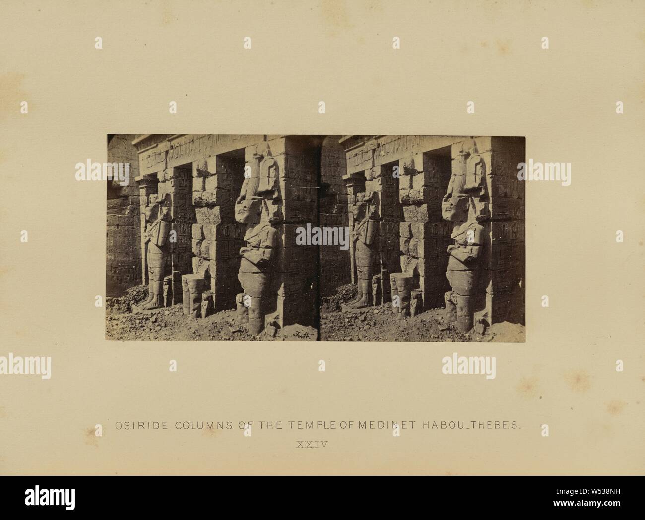 Medinet habou temple hi-res stock photography and images - Alamy