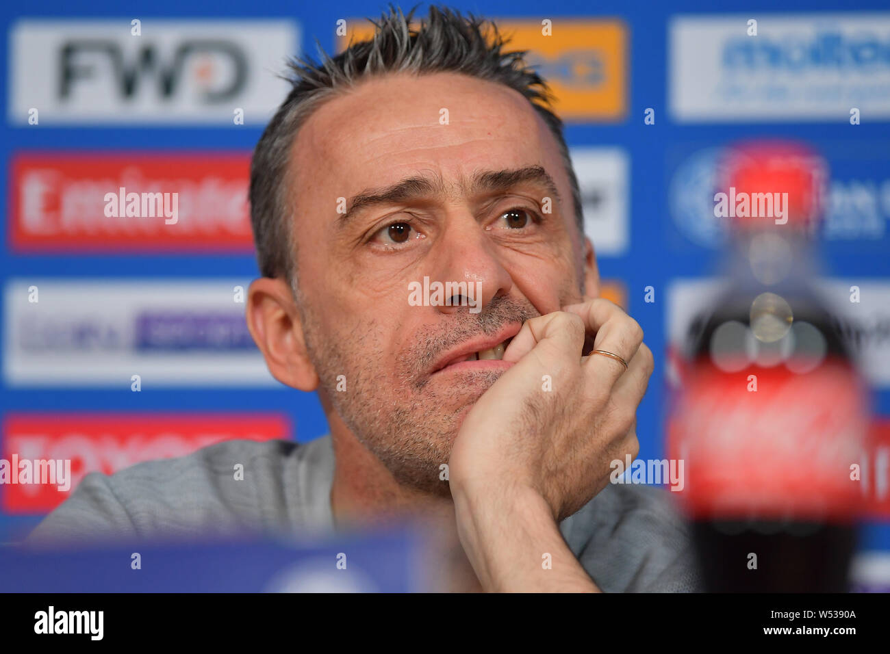 Head coach Paulo Bento of South Korea national football team attends a ...