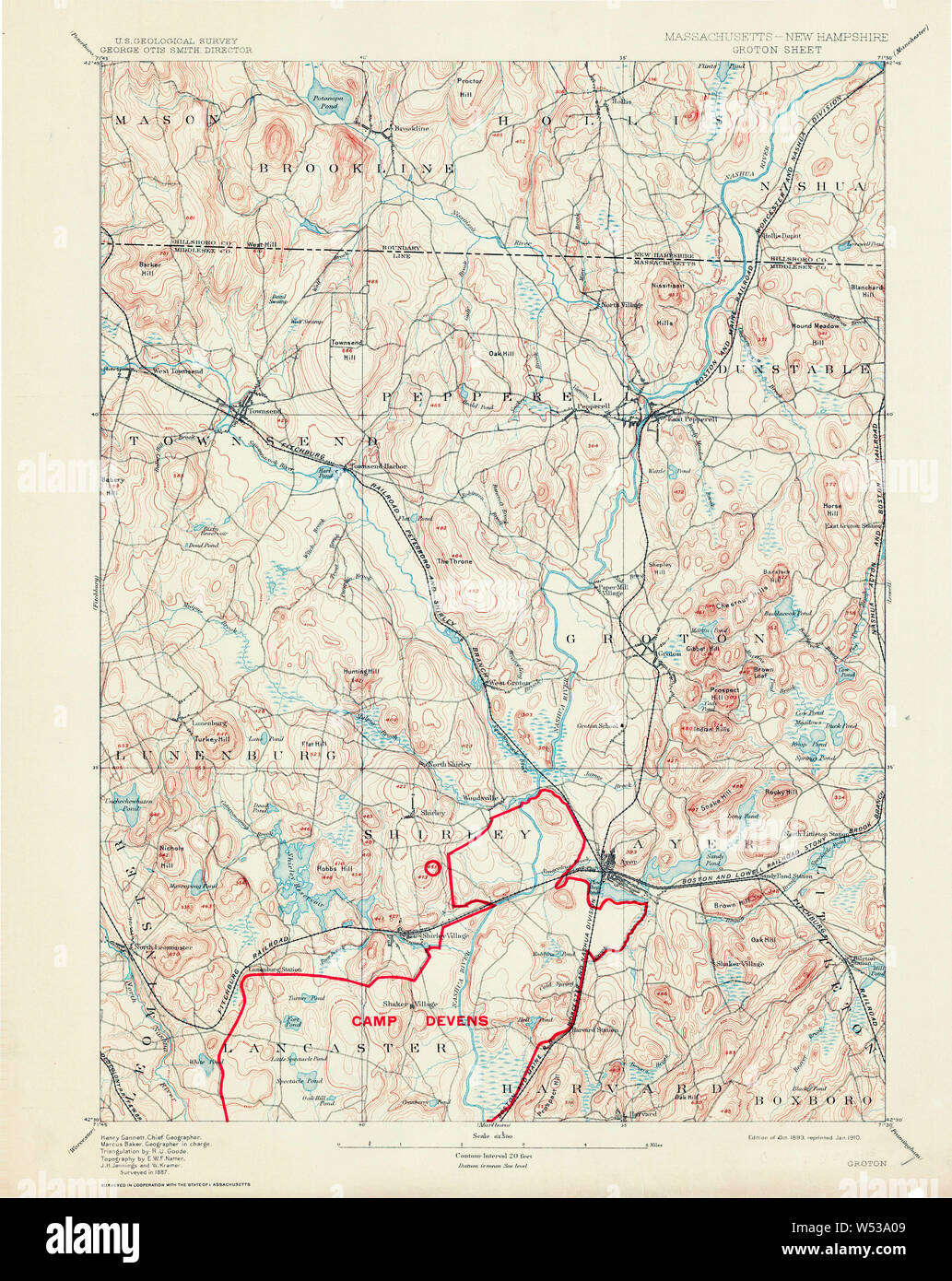 Map of groton hi-res stock photography and images - Alamy