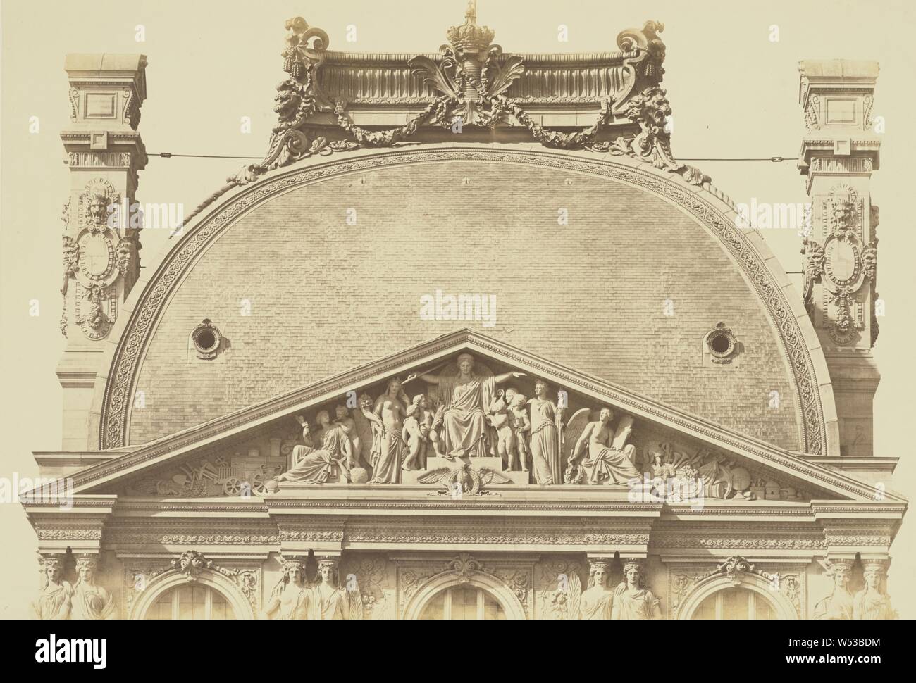 One print, Édouard Baldus (French, born Germany, 1813 - 1889), Paris, France, 1852 - 1857 ...