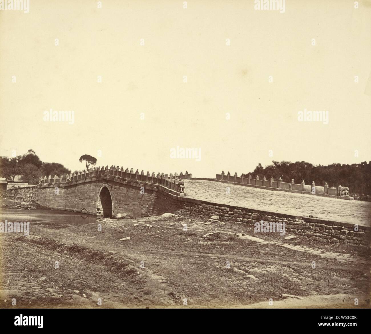 Bridge of Pa-lu-chian, the Scene of the Fight with Imperial Chinese ...