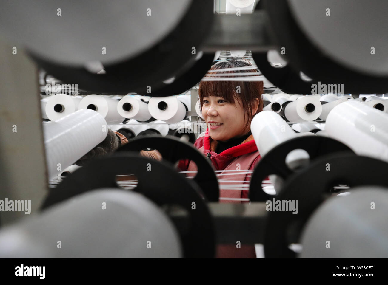 Production of plastics hi-res stock photography and images - Alamy