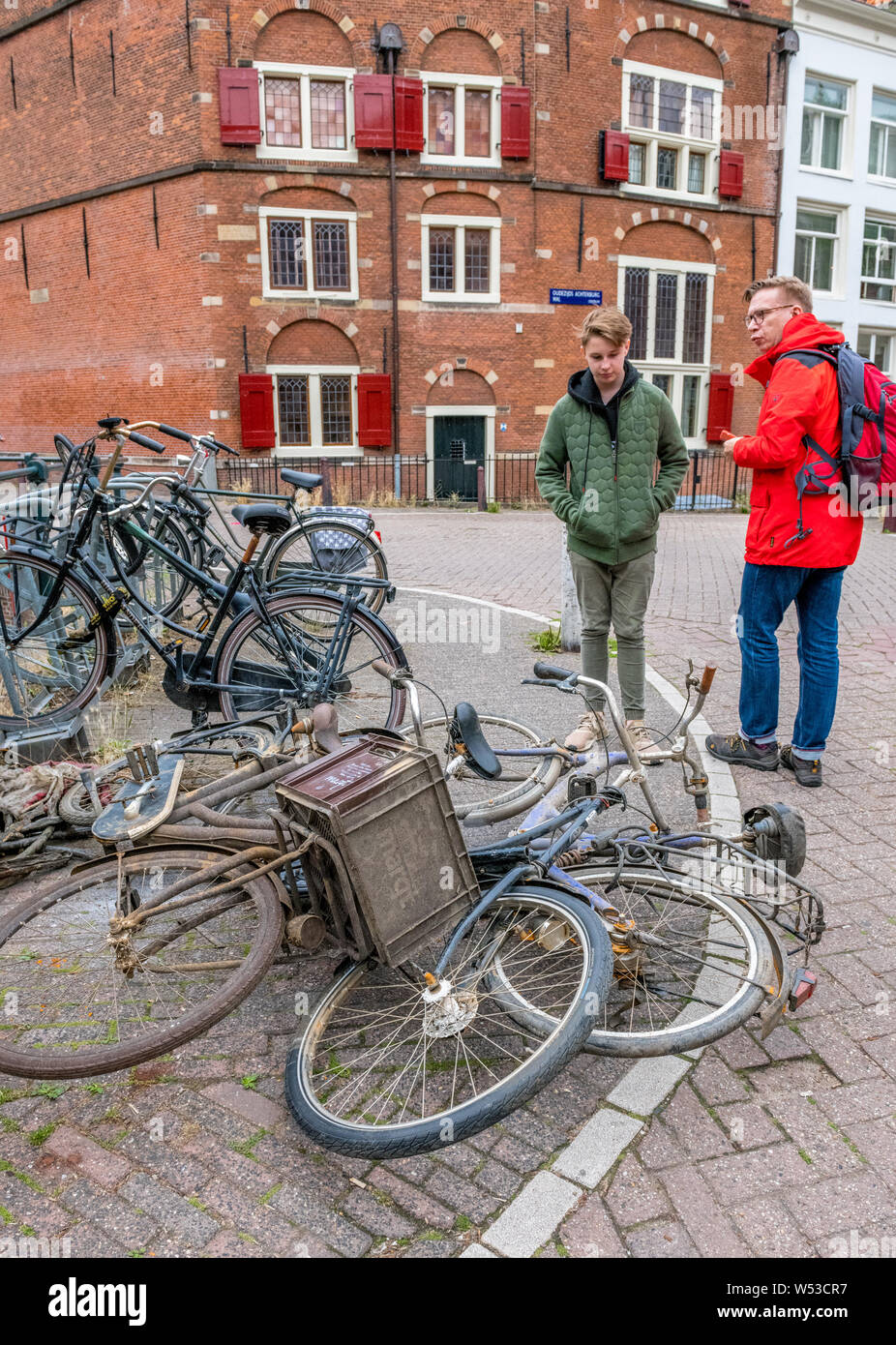 Chained up bike hi-res stock photography and images - Alamy