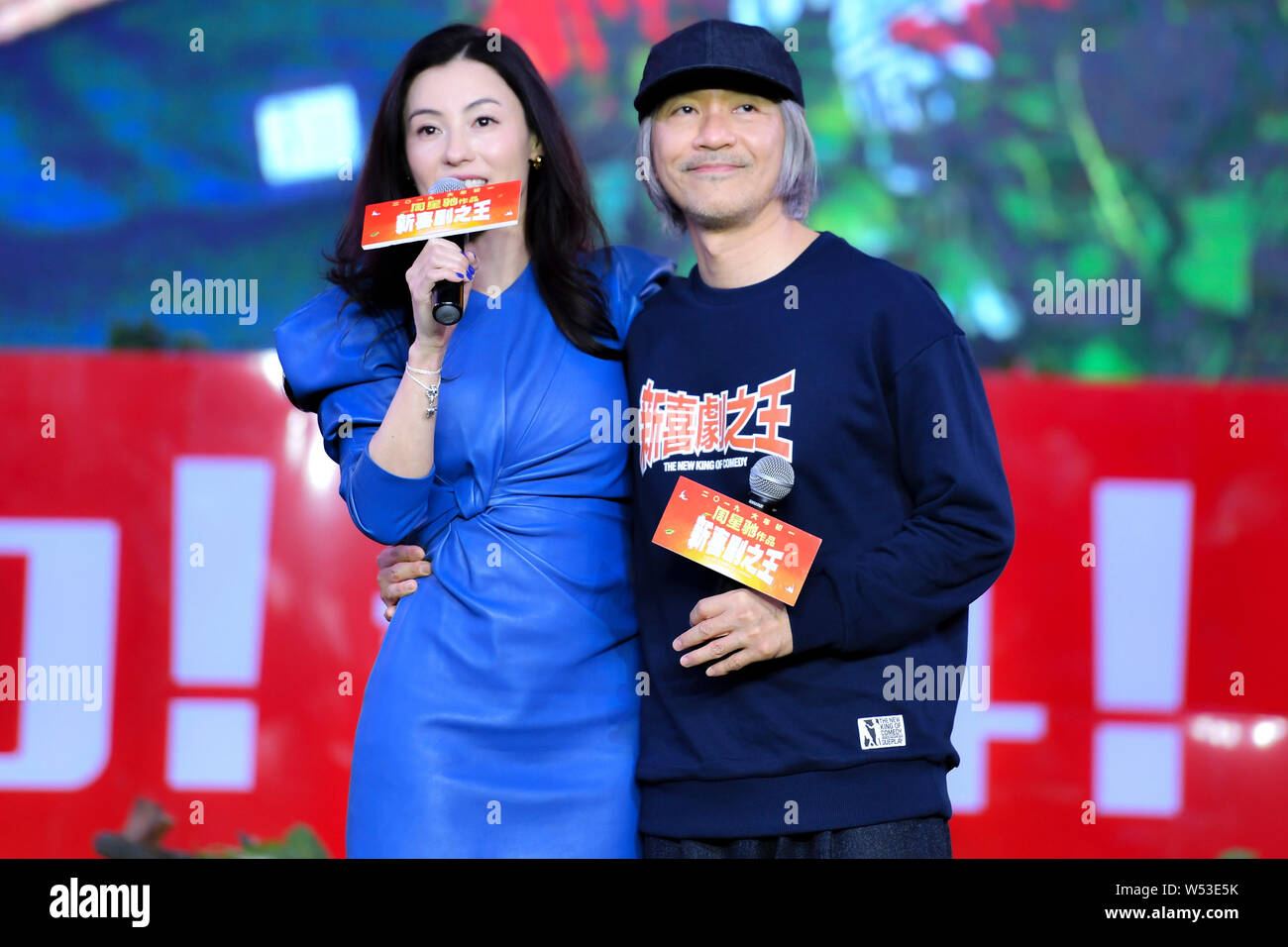 Hong Kong-Australian actress and cantopop singer Cecilia Cheung, left ...