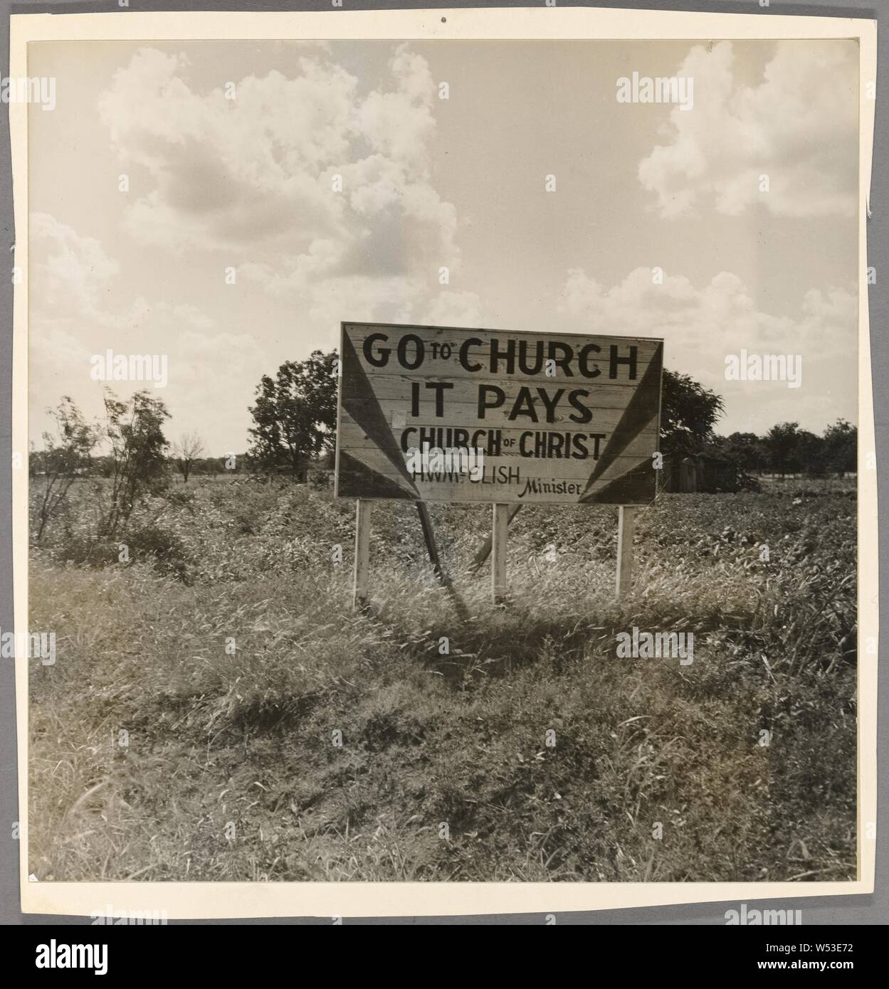 Georgia road sign, Dorothea Lange (American, 1895 - 1965), June 1937 ...