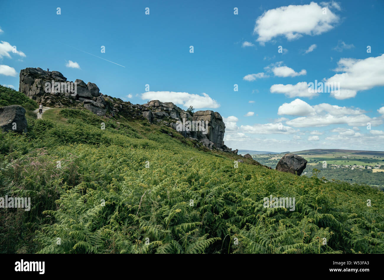 Ilkley moor in yorkshire hi-res stock photography and images - Alamy