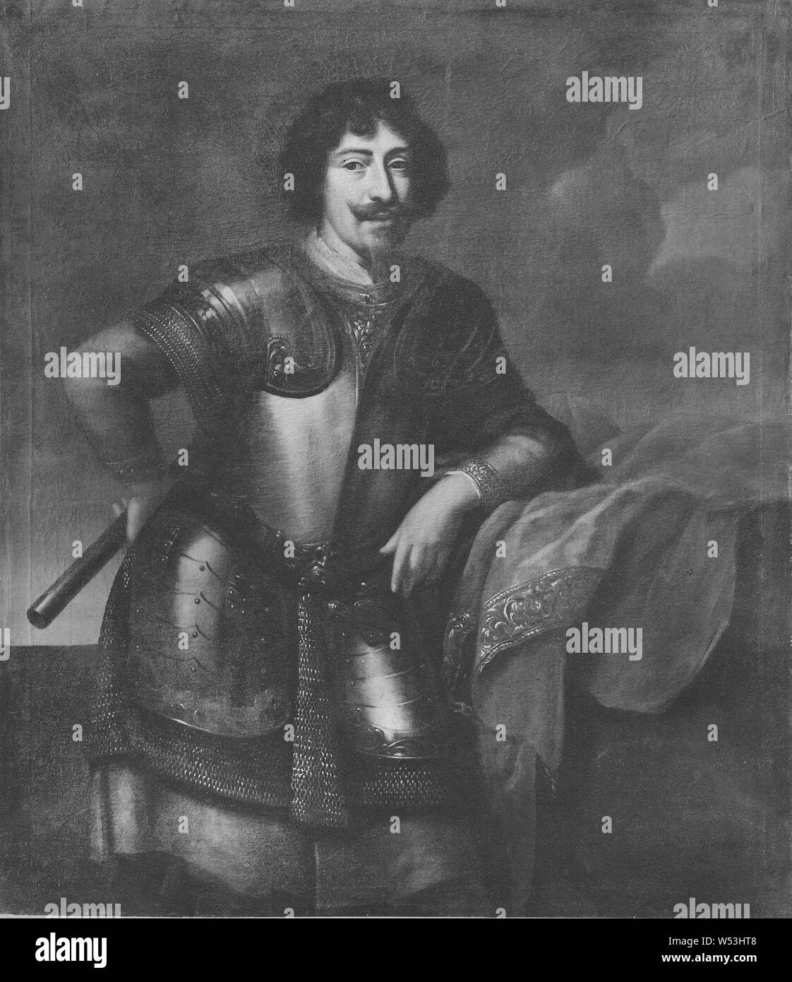 Attributed to David Klöcker Ehrenstrahl, Johan Adolf, Unknown man ...