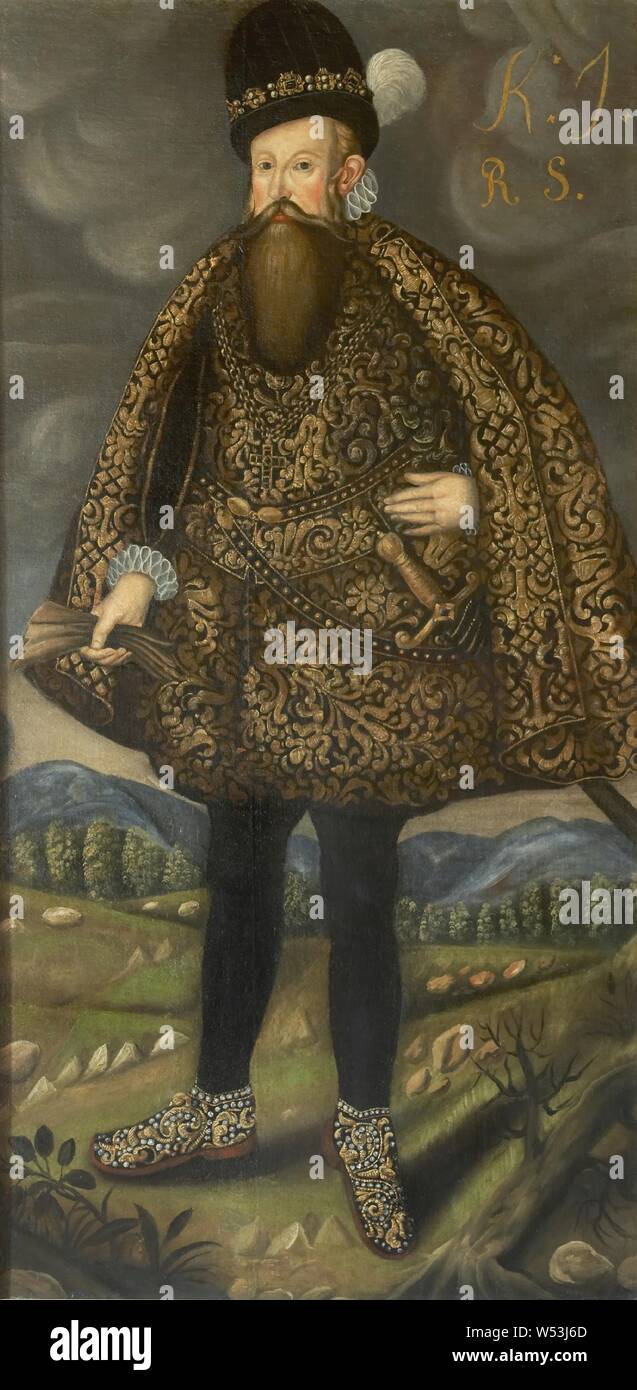 King Johan III, Johan III, 1537-1592, King of Sweden, painting, oil on ...