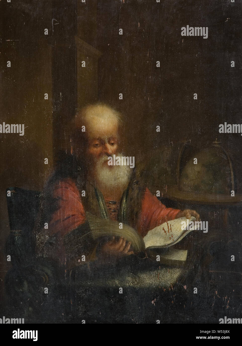 Old oil painting hi-res stock photography and images - Alamy